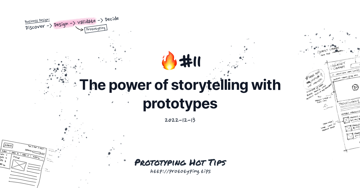 The power of storytelling with prototypes
